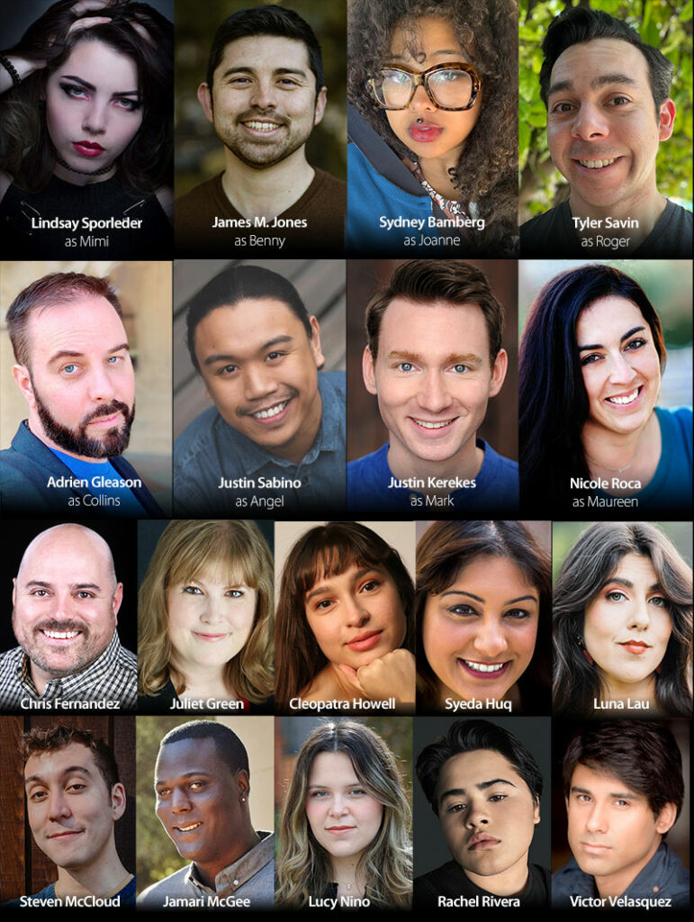 Announcing the cast of RENT – South Bay Musical Theatre