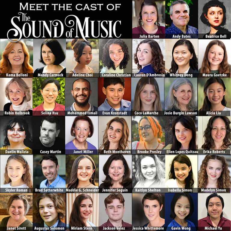 Meet the cast of The Sound of Music – South Bay Musical Theatre